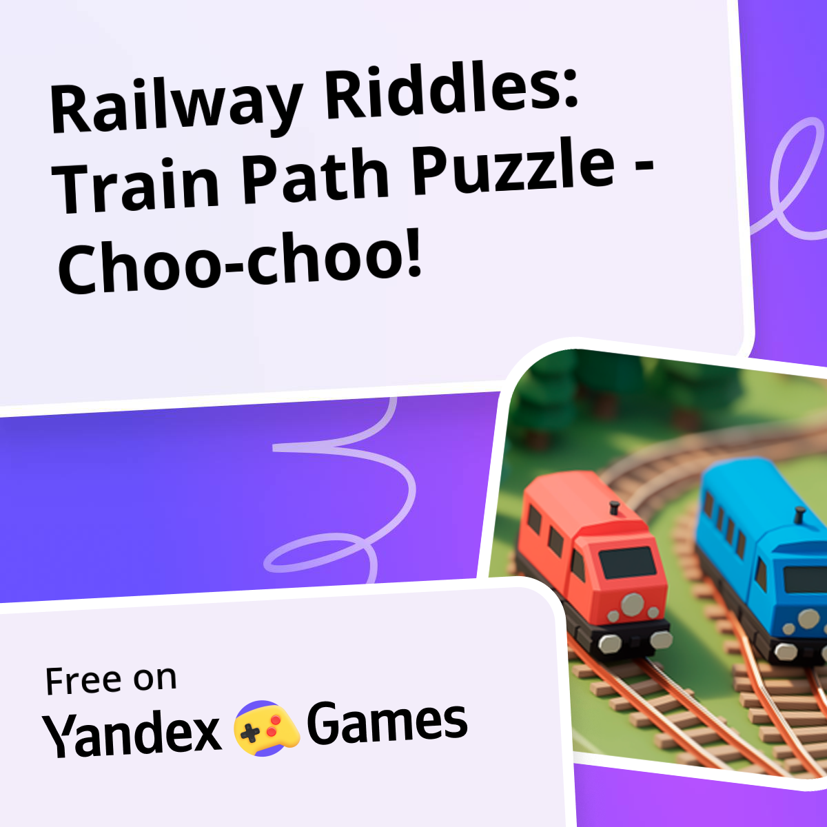 Railway Riddles: Train Path Puzzle - Choo-choo! (من Bro) - العب على ...