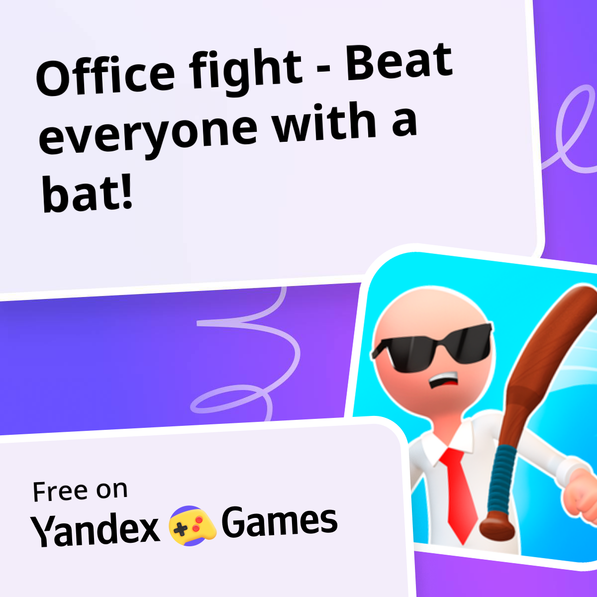 Office fight - Beat everyone with a bat! - play online for free on ...