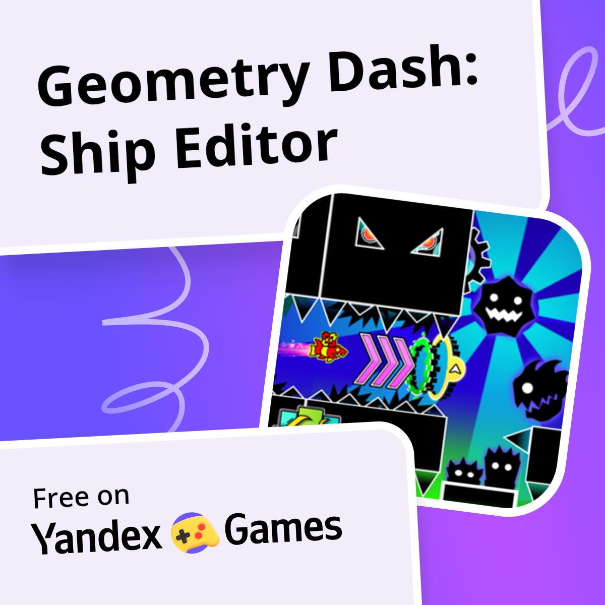 Geometry Dash: Ship Editor (by Kokim) - play online for free on Yandex ...