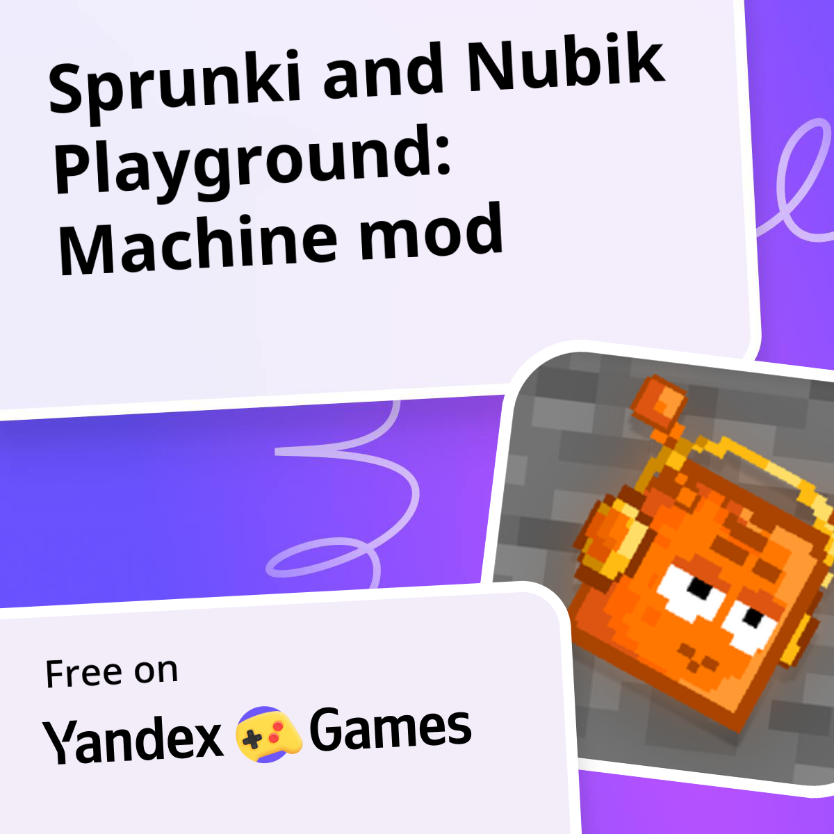 Sprunki and Nubik Playground: Machine mod (by Flow) - play online for ...
