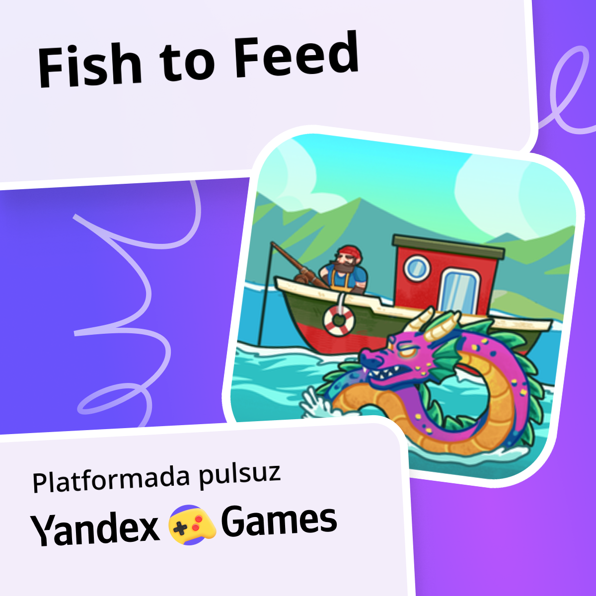 Fish to Feed - Yandex Games-də pulsuz onlayn oynayın