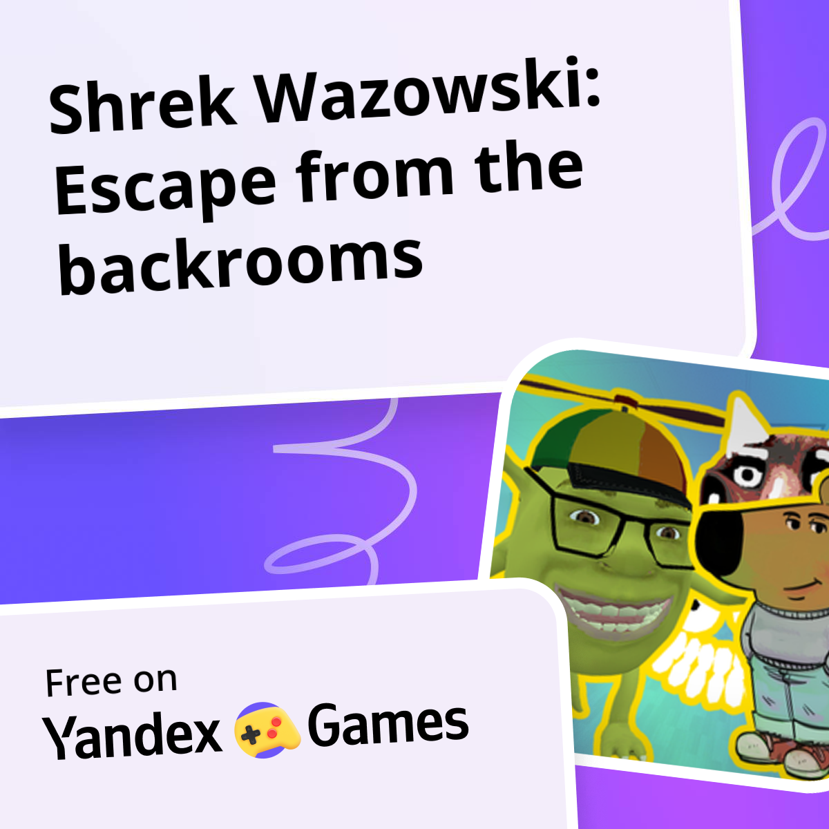 Shrek Wazowski: Escape from the backrooms - play online for free on ...