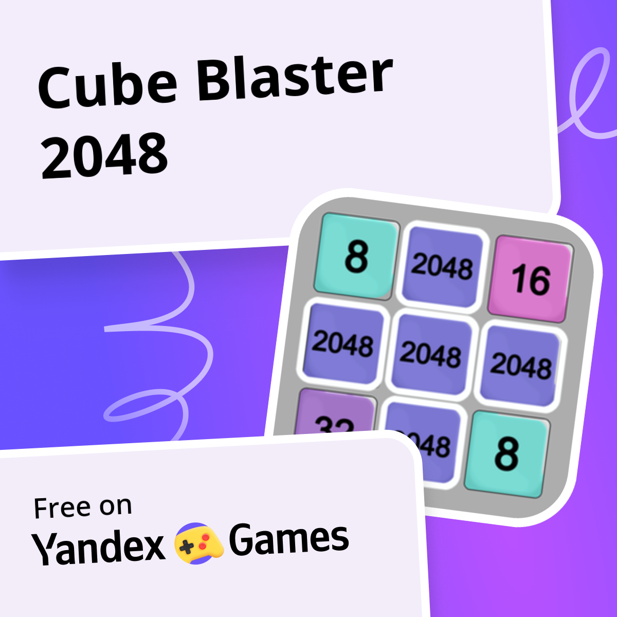 Cube Blaster 2048 (by JonYD) - play online for free on Yandex Games