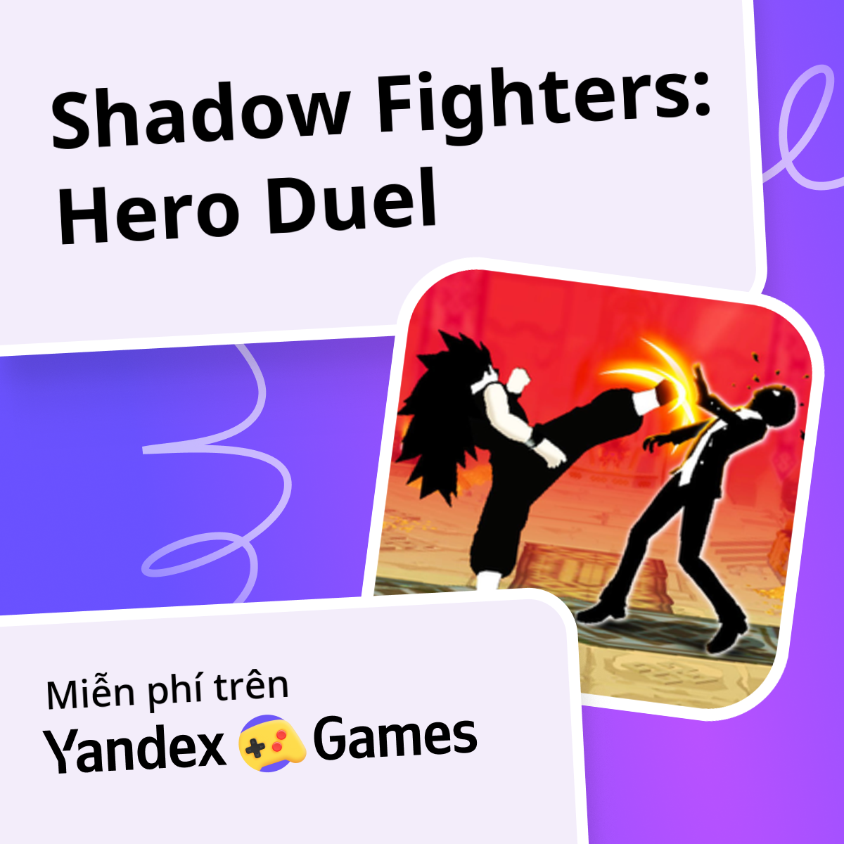 Shadow Fighters: Hero Duel - chơi trực tuyến miễn phí trên Yandex Games