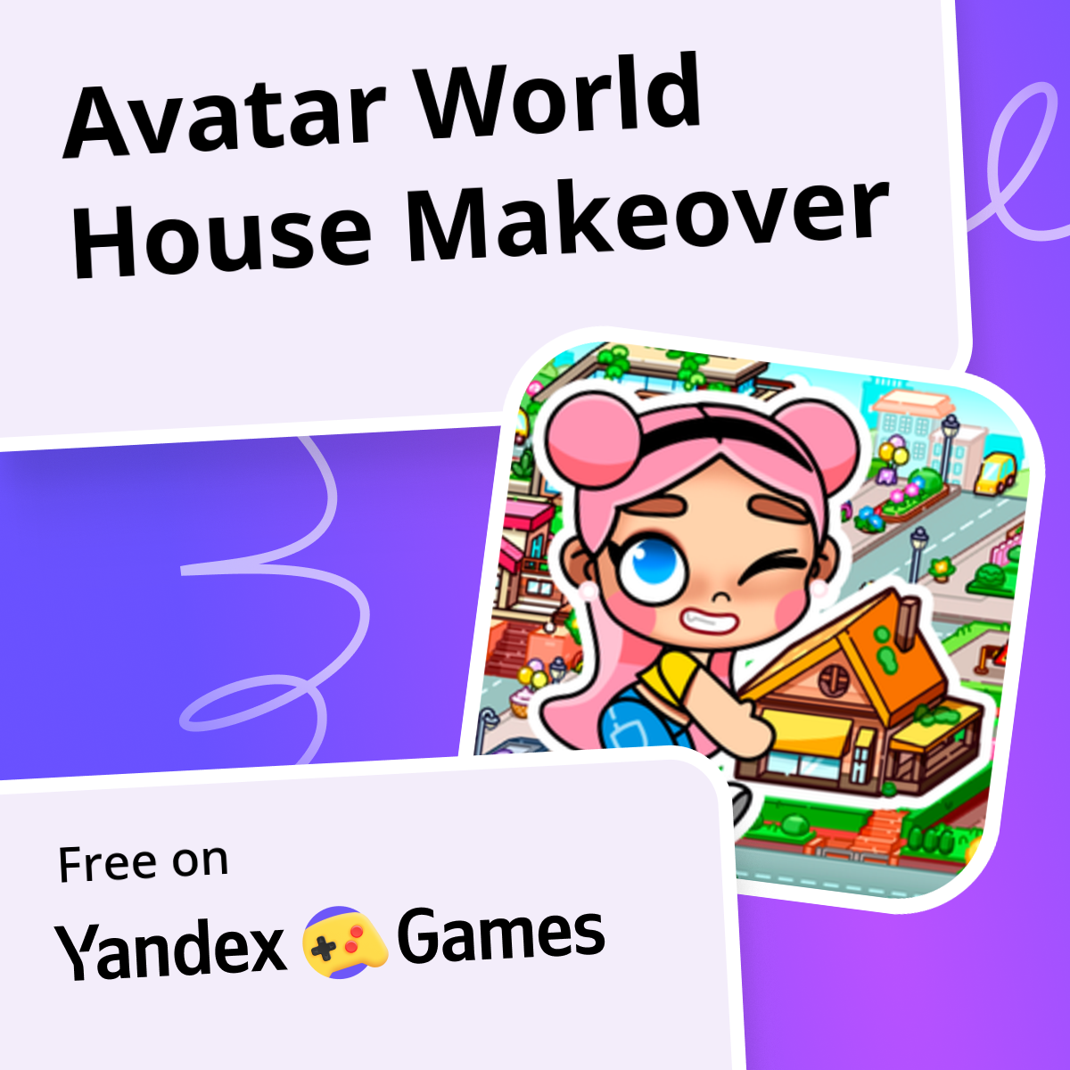 Avatar World House Makeover - play online for free on Yandex Games