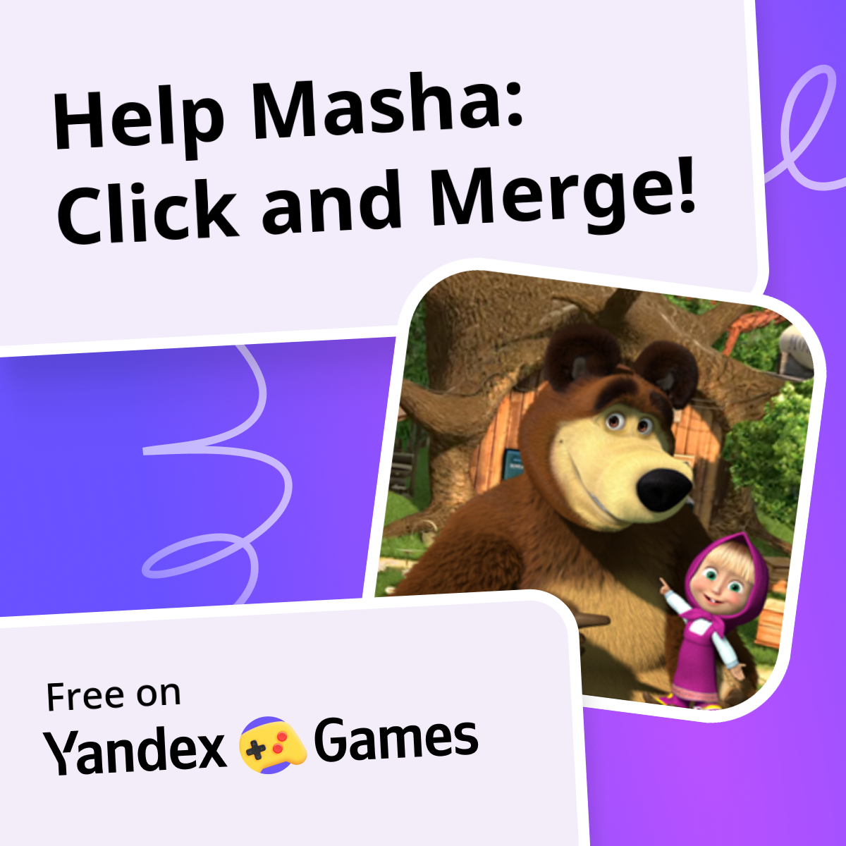 Help Masha: Click and Merge! (by And21rew) - play online for free on ...