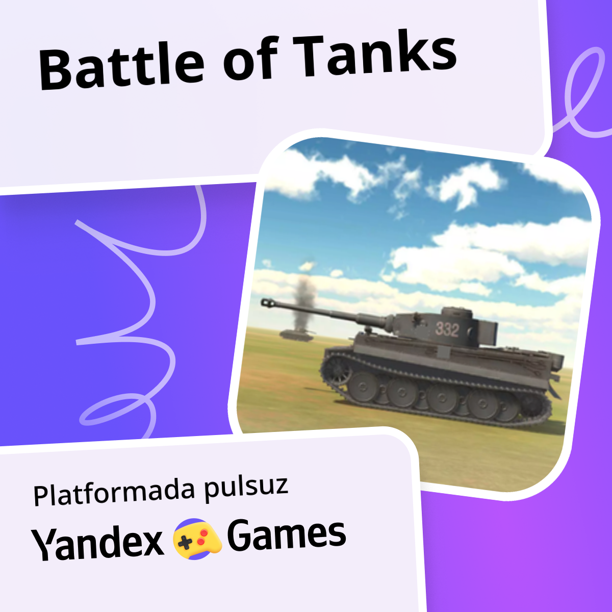 Battle of Tanks - Yandex Games-də pulsuz onlayn oynayın