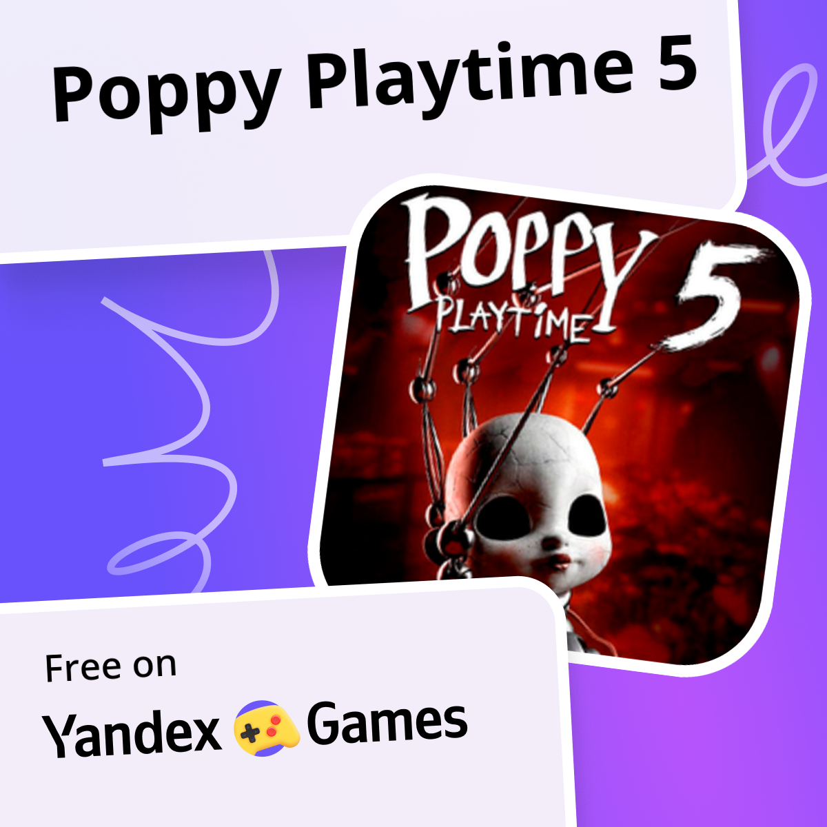 Poppy Playtime 5 - play online for free on Yandex Games