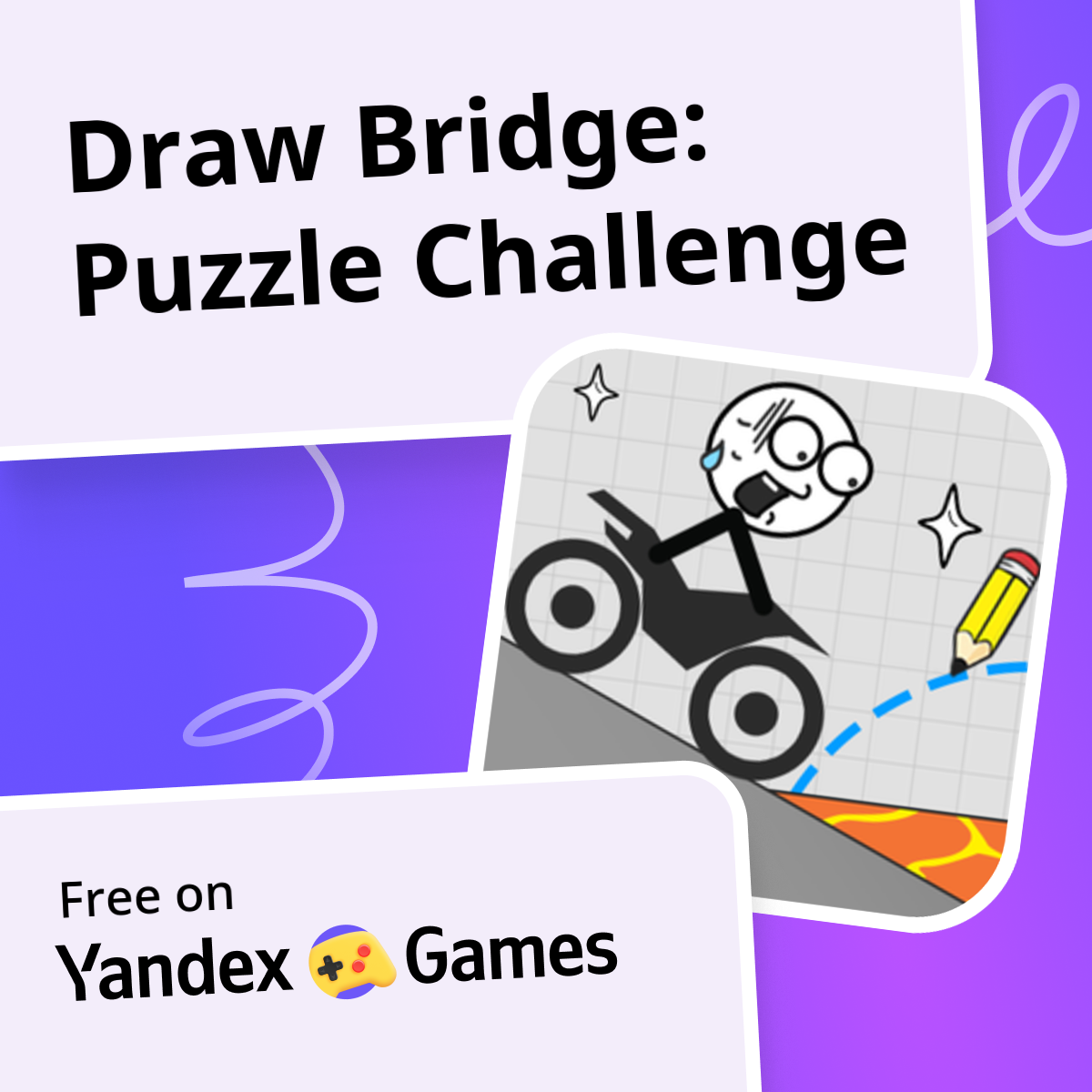 Draw Bridge: Puzzle Challenge (by Smart Games) - play online for free ...