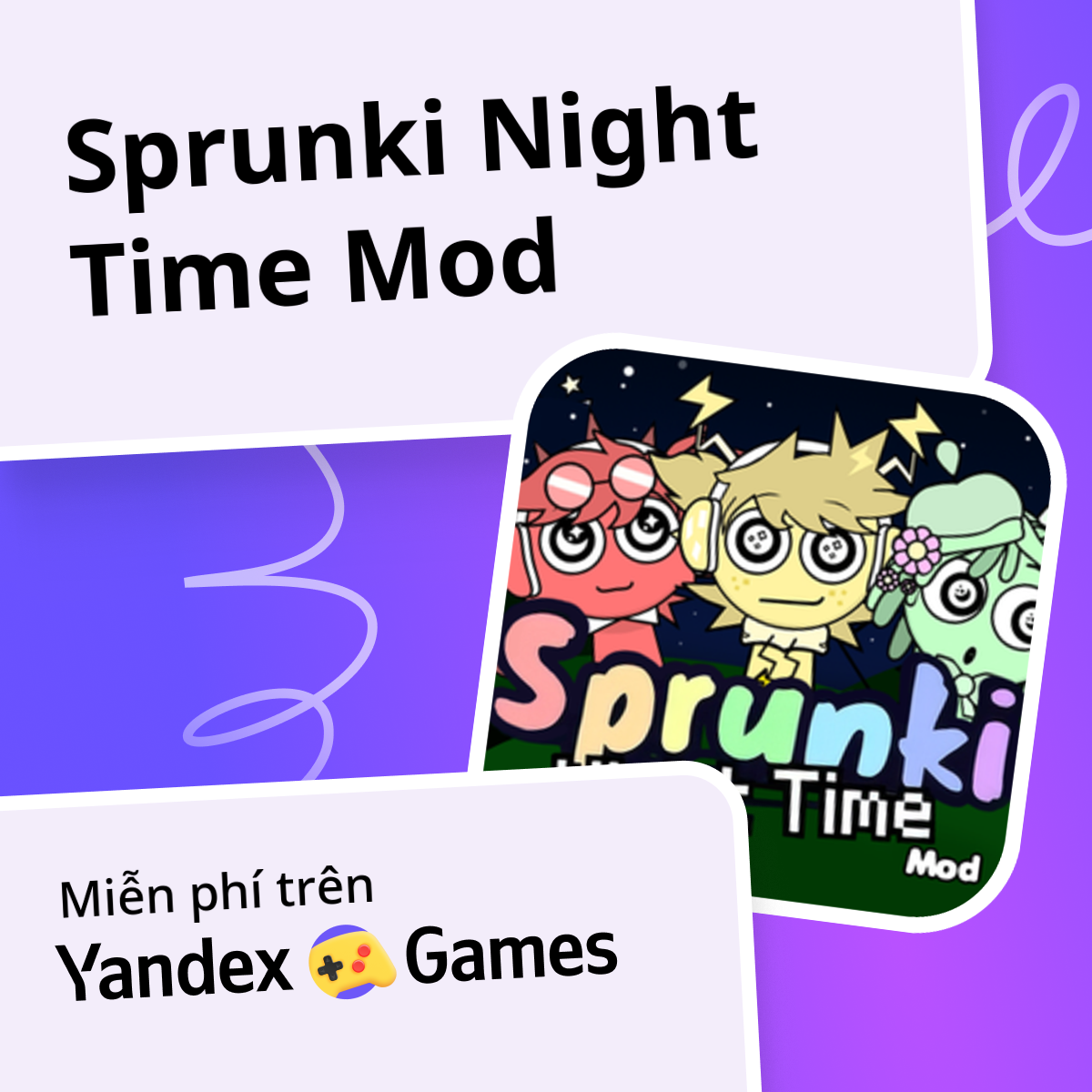 Sprunki Night Time Mod (bởi VAVA)- chơi trực tuyến miễn phí trên Yandex ...
