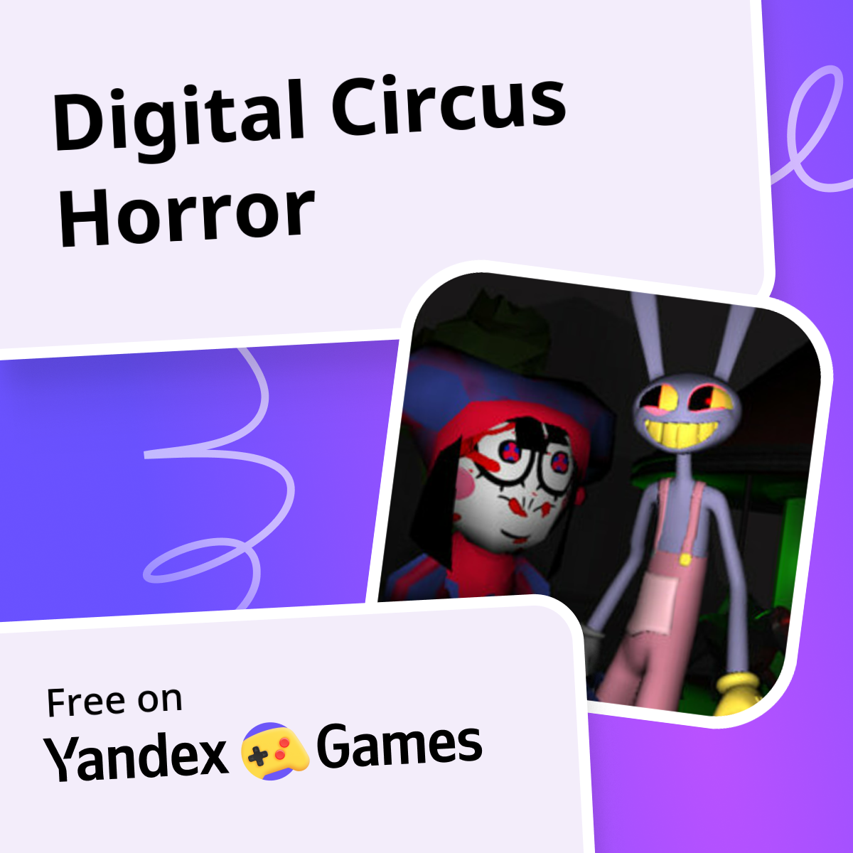 Digital Circus Horror - play online for free on Yandex Games