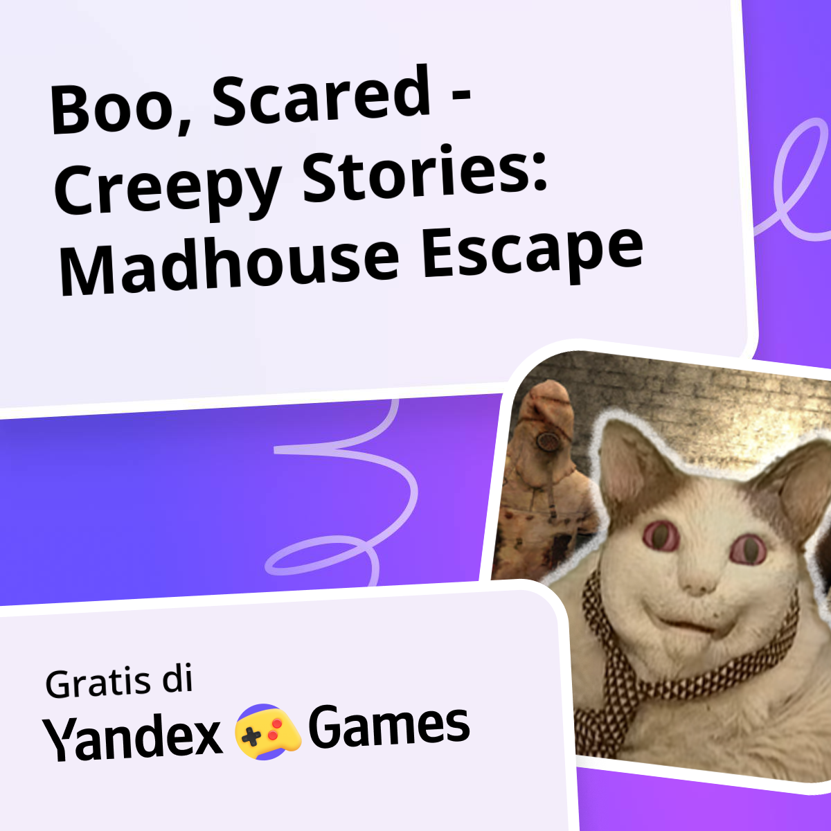 Boo, Scared - Creepy Stories: Madhouse Escape (oleh Superec Games ...