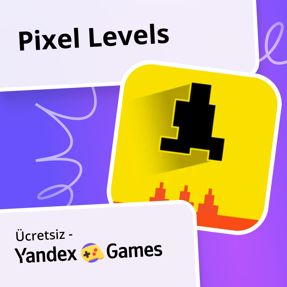 Pixel Levels - oynayın Yandex Games üzerinde ücretsiz çevrimiçi