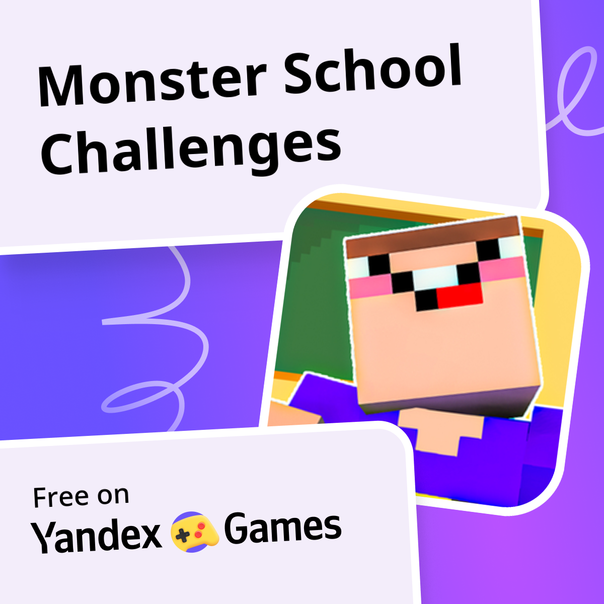 Monster School Challenges (من New Generation Games) - العب على الإنترنت ...