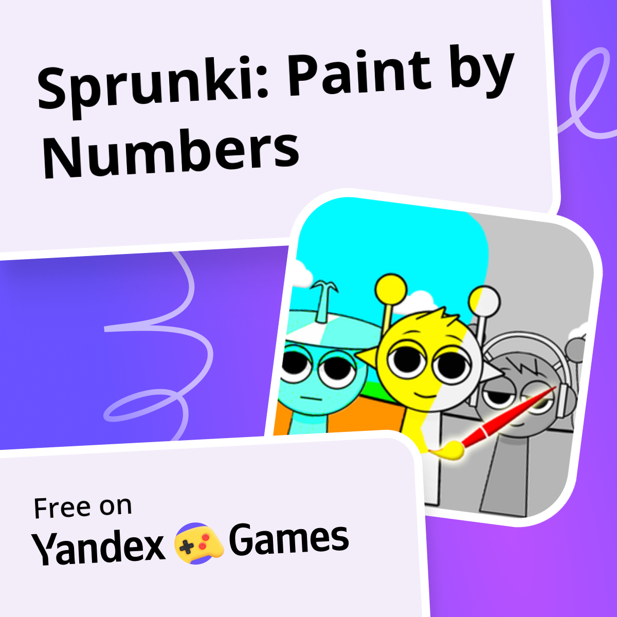Sprunki: Paint by Numbers (by MineGame) - play online for free on ...