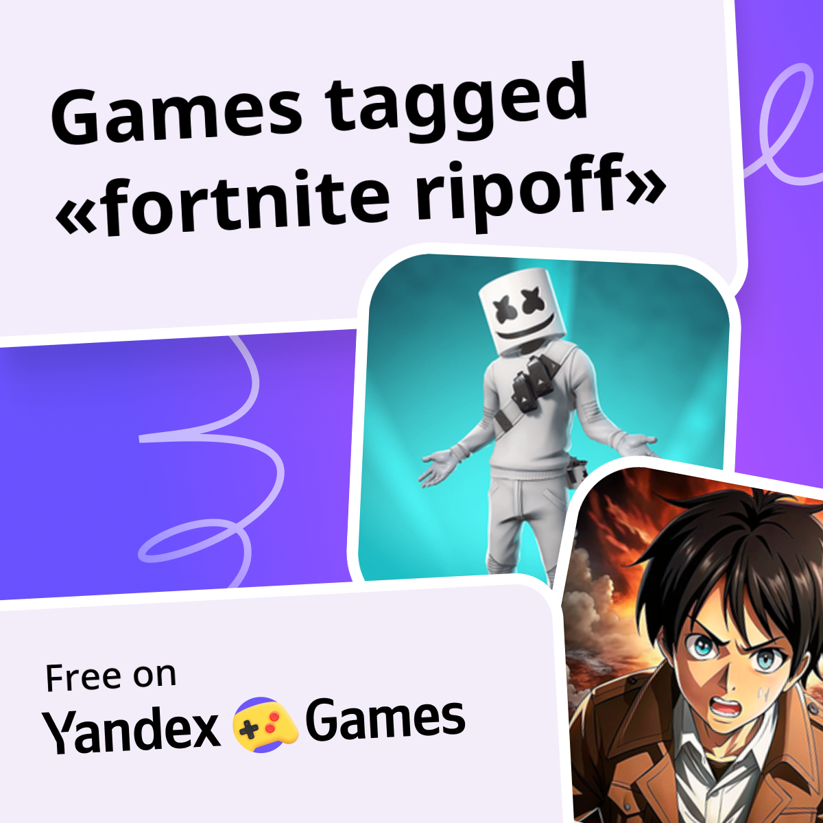 Games Fortnite ripoff Online: Play For Free On Yandex Games