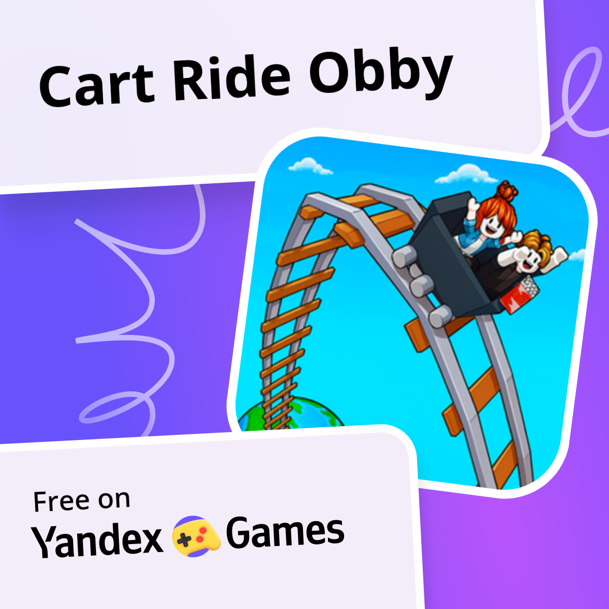 Cart Ride Obby (by MaxDigitArt) - play online for free on Yandex Games