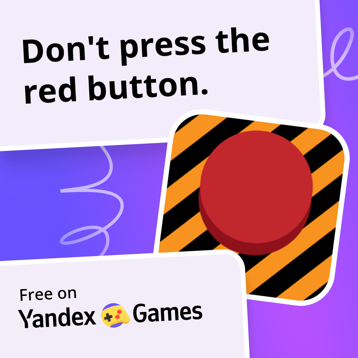 Don't press the red button. (by Asmadey) - play online for free on ...