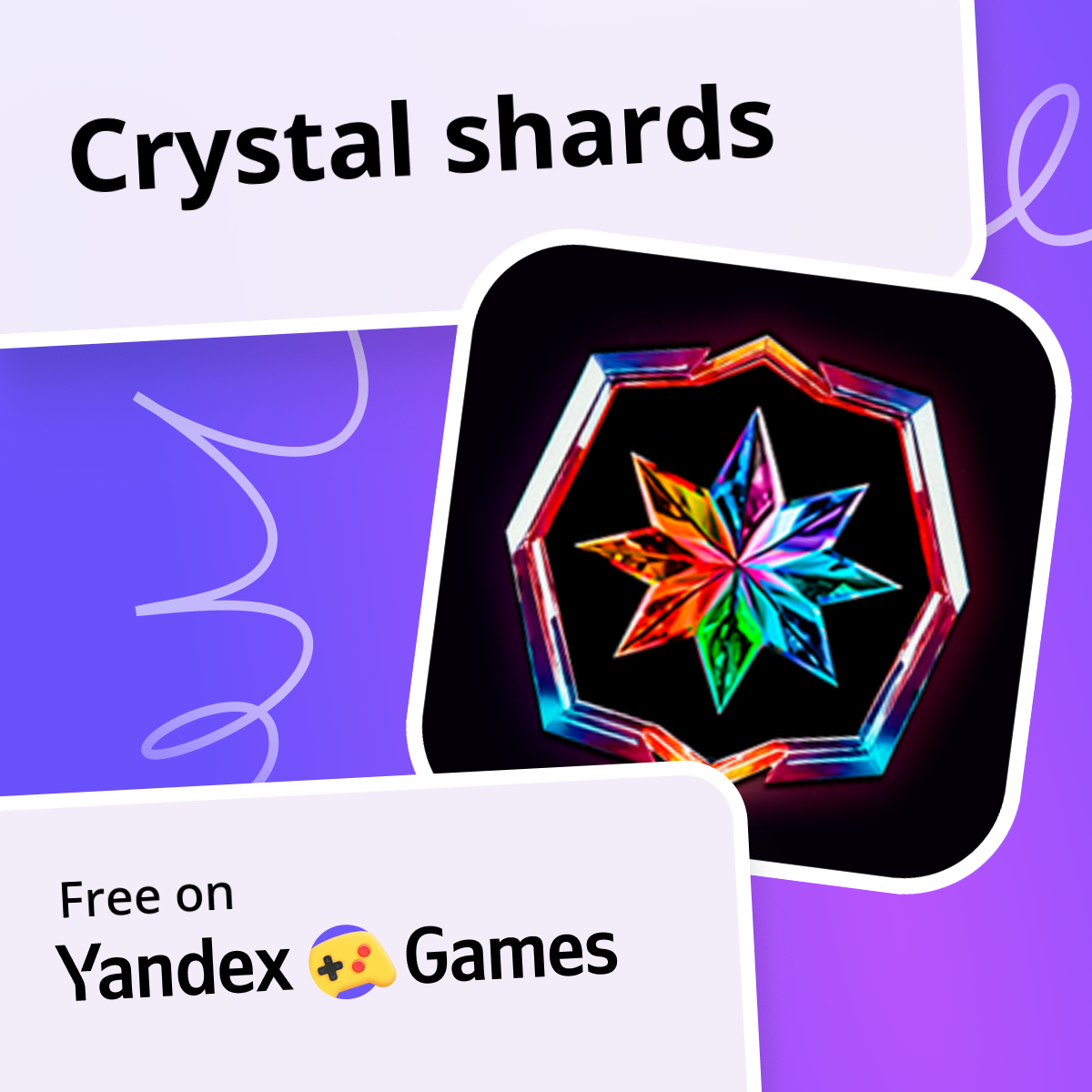 Crystal shards (من Seet) - العب على الإنترنت مجانًا على Yandex Games