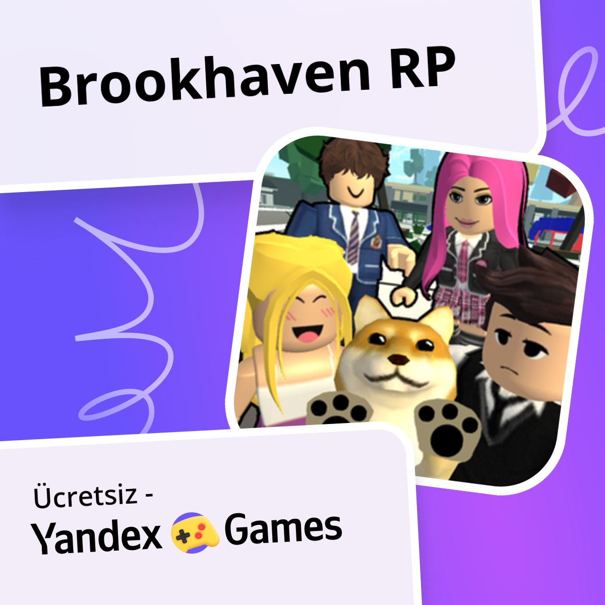 Brookhaven RP - oynayın Yandex Games üzerinde ücretsiz çevrimiçi