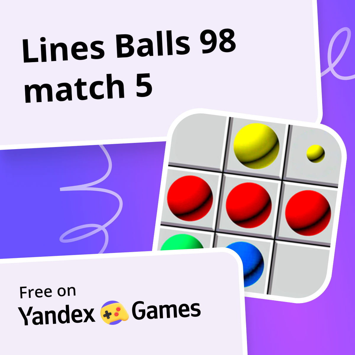 Lines Balls 98 match 5 (by Taber Play) - play online for free on Yandex ...