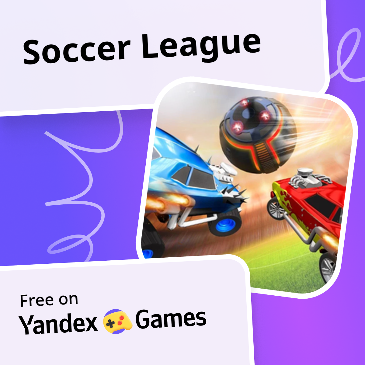 Soccer League - play online for free on Yandex Games