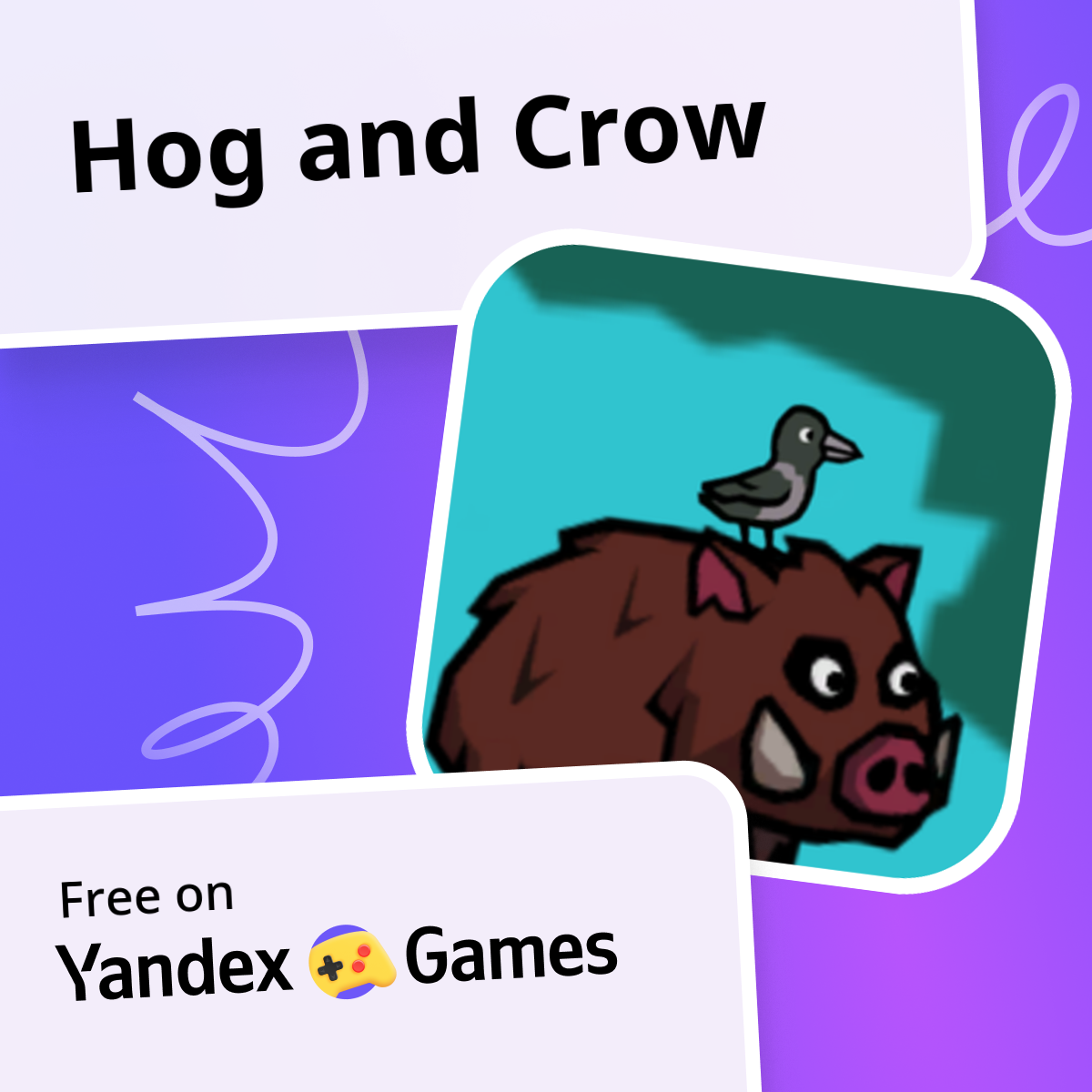 Hog and Crow - play online for free on Yandex Games