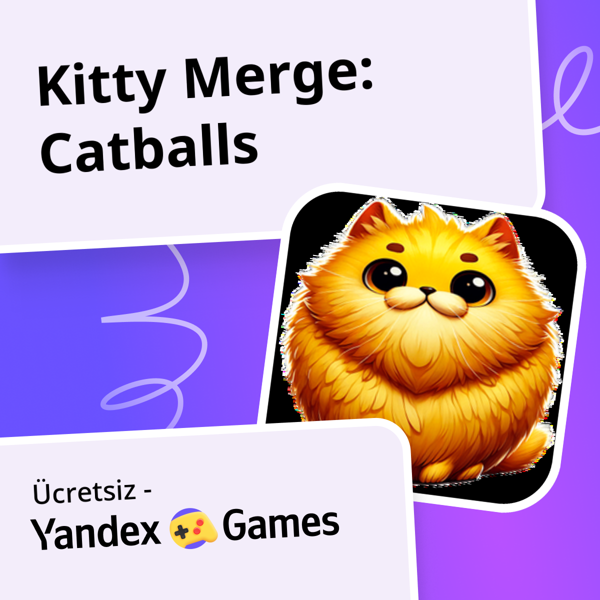 Kitty Merge: Catballs (Catgam'den) - Yandex Games servisinde ücretsiz ...