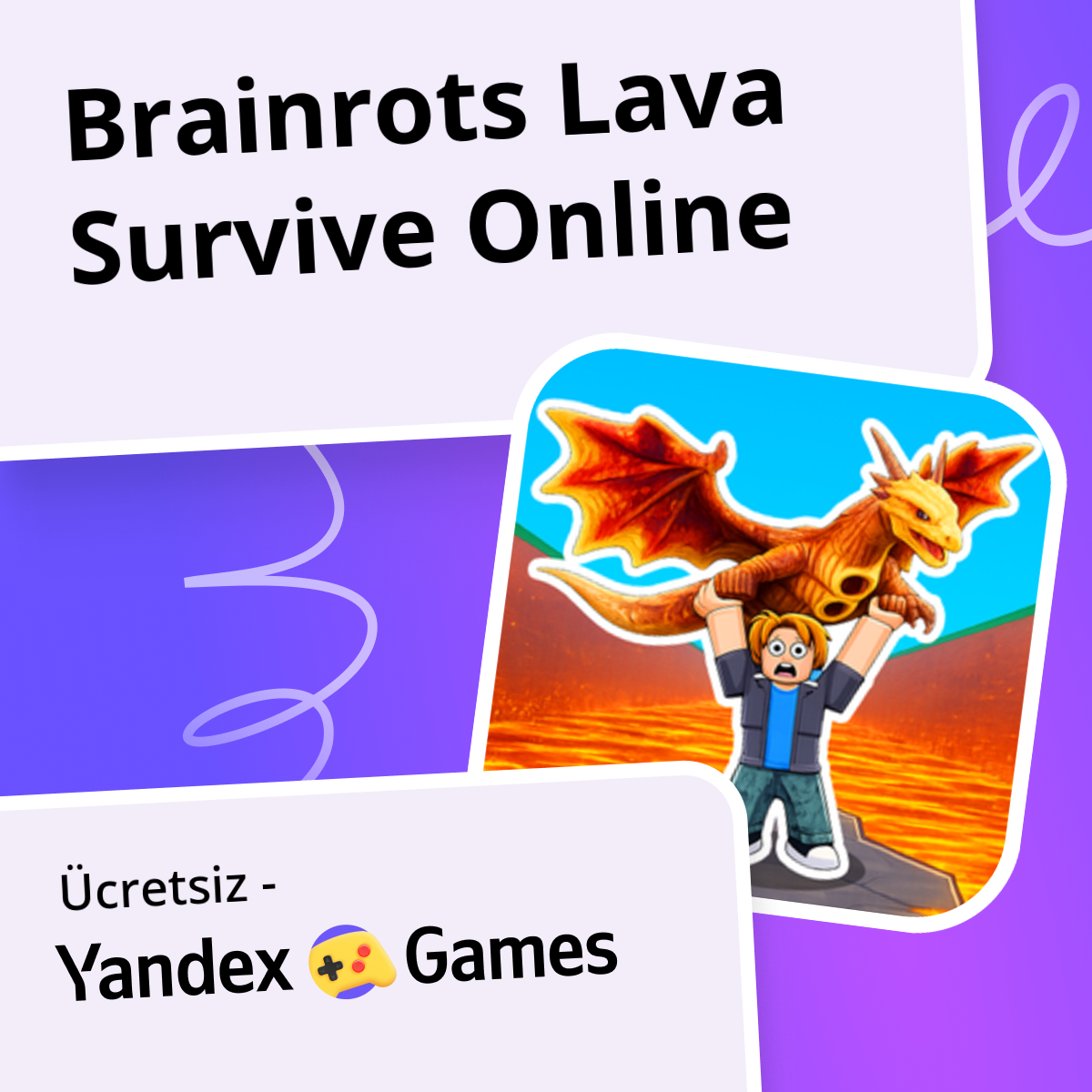 Brainrots Lava Survive Online - oynayın Yandex Games üzerinde ücretsiz ...
