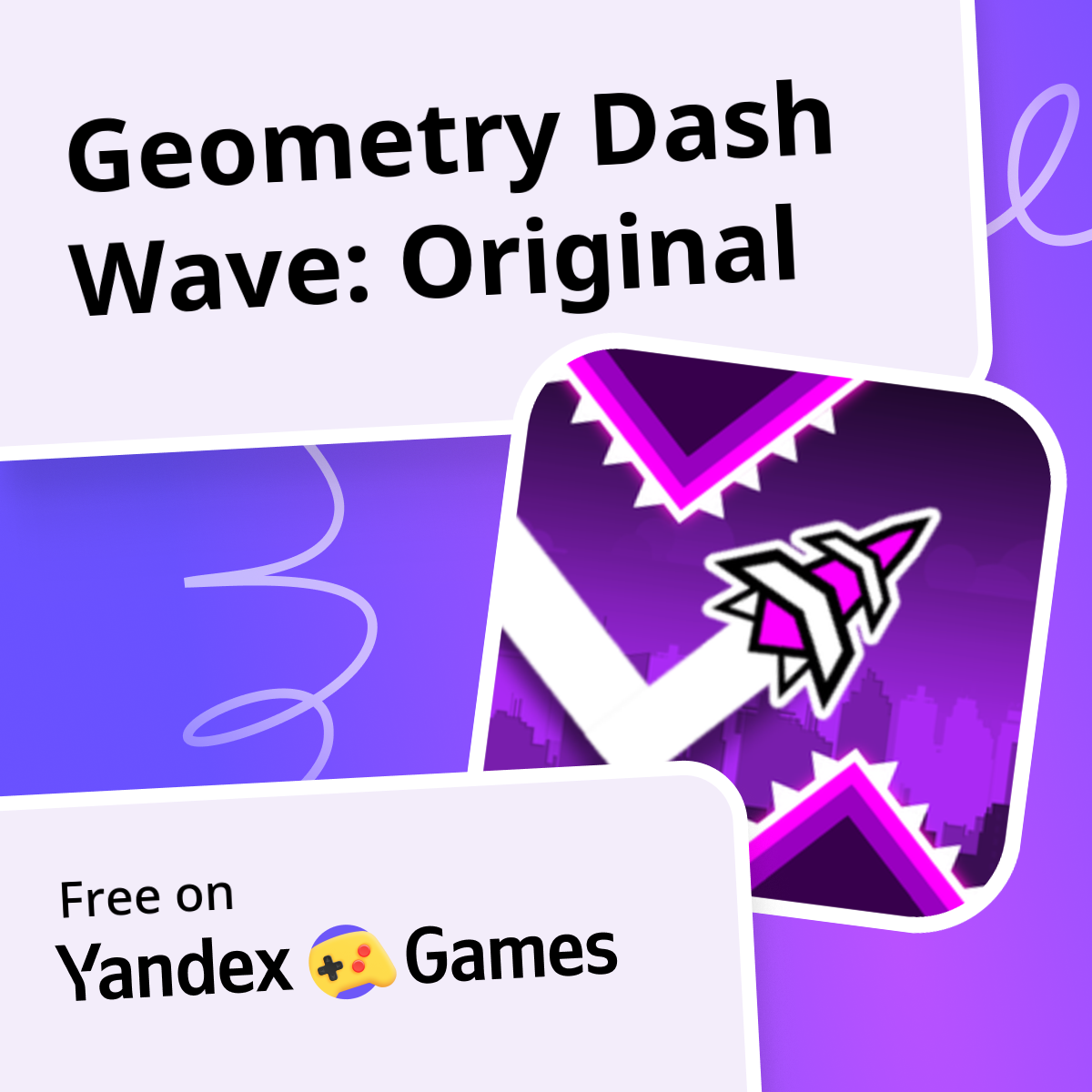 Geometry Dash Wave: Original (by Legendarnye Igry) - play online for ...