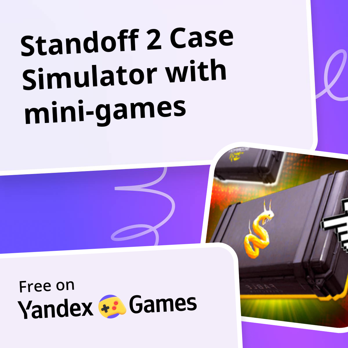 Standoff 2 Case Simulator with mini-games (by MemesGAMES) - play online for free on Yandex Games