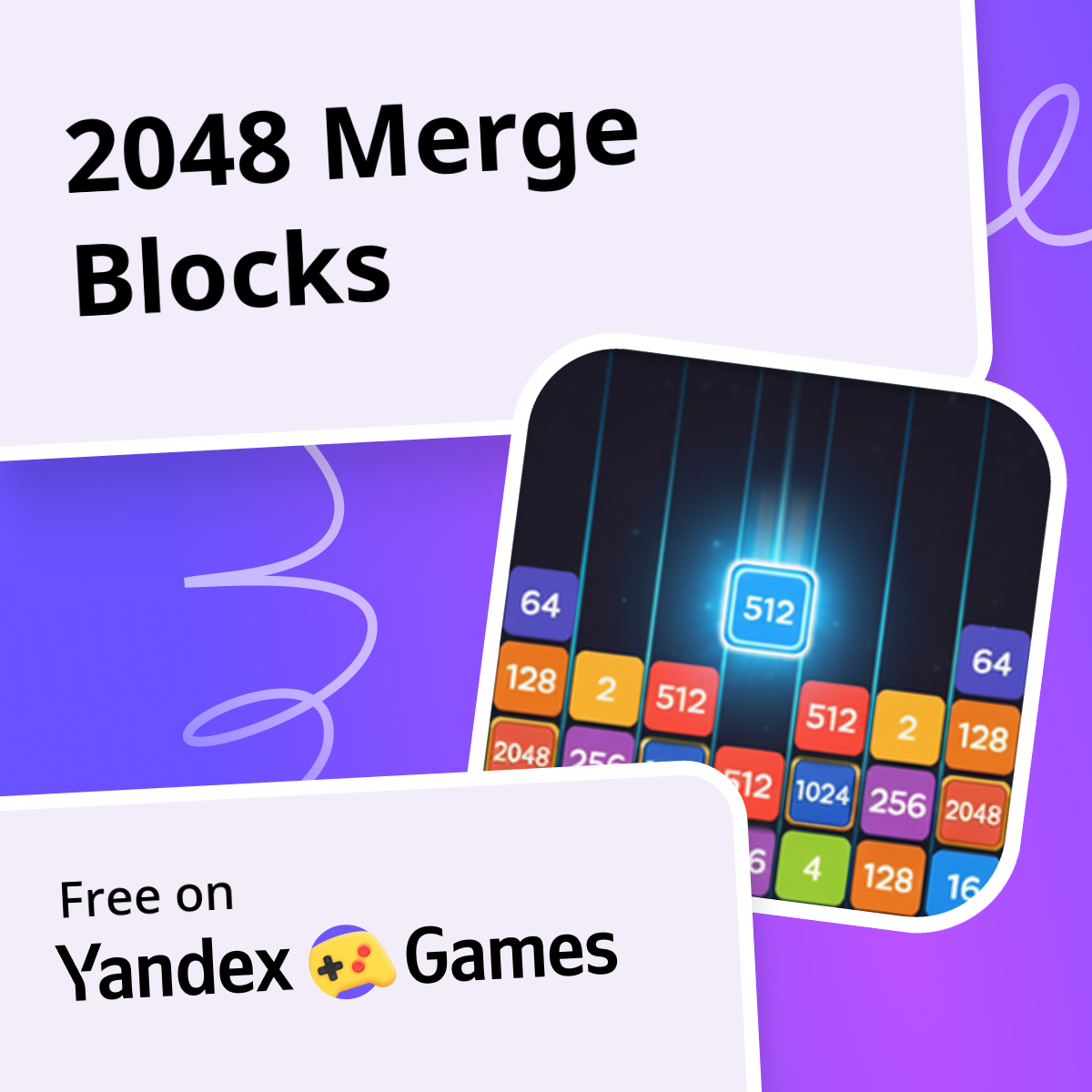 2048 Merge Blocks - العب مجانًا عبر الإنترنت على Yandex Games
