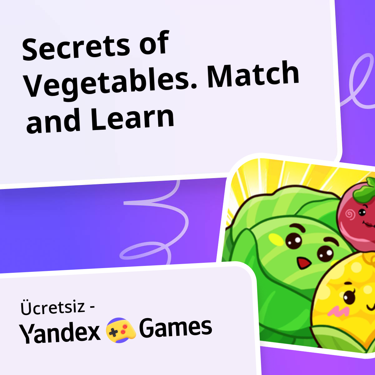 Secrets of Vegetables. Match and Learn (Clover Game'den) - Yandex Games ...
