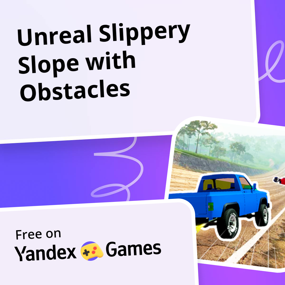 Unreal Slippery Slope with Obstacles (by Yeenreally Development) - play ...