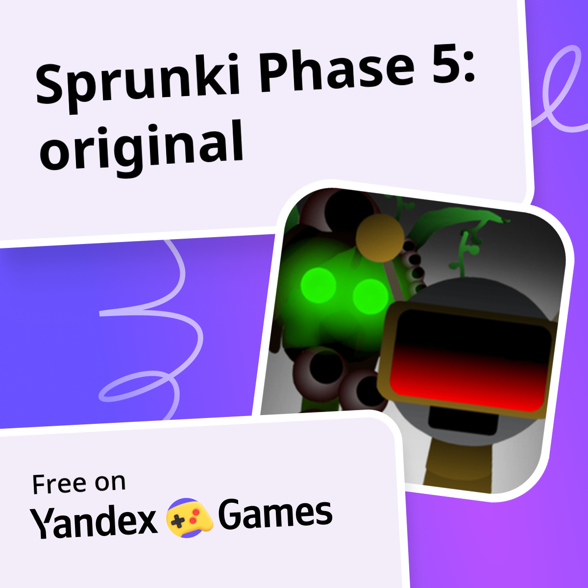 Sprunki Phase 5: original (by pugovka) - play online for free on Yandex Games