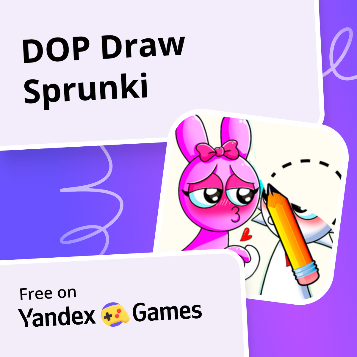 DOP Draw Sprunki (by YTKAGames) - play online for free on Yandex Games