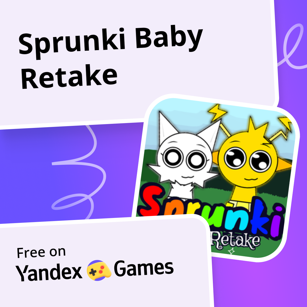 Sprunki Baby Retake (by baldunchegg) - play online for free on Yandex Games