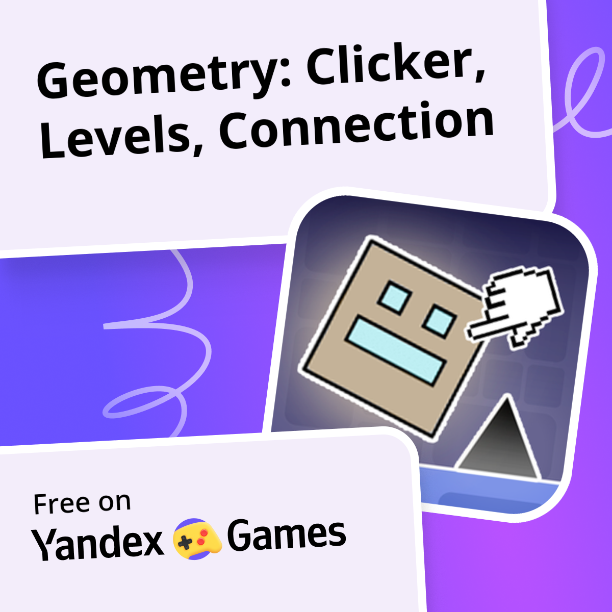 Geometry: Clicker, Levels, Connection (by RinazGames) - play online for free on Yandex Games