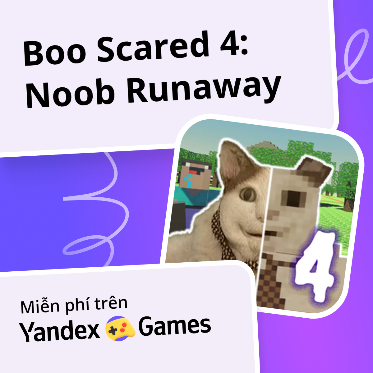 Boo Scared 4: Noob Runaway (bởi Superec Games)- chơi trực tuyến miễn ...