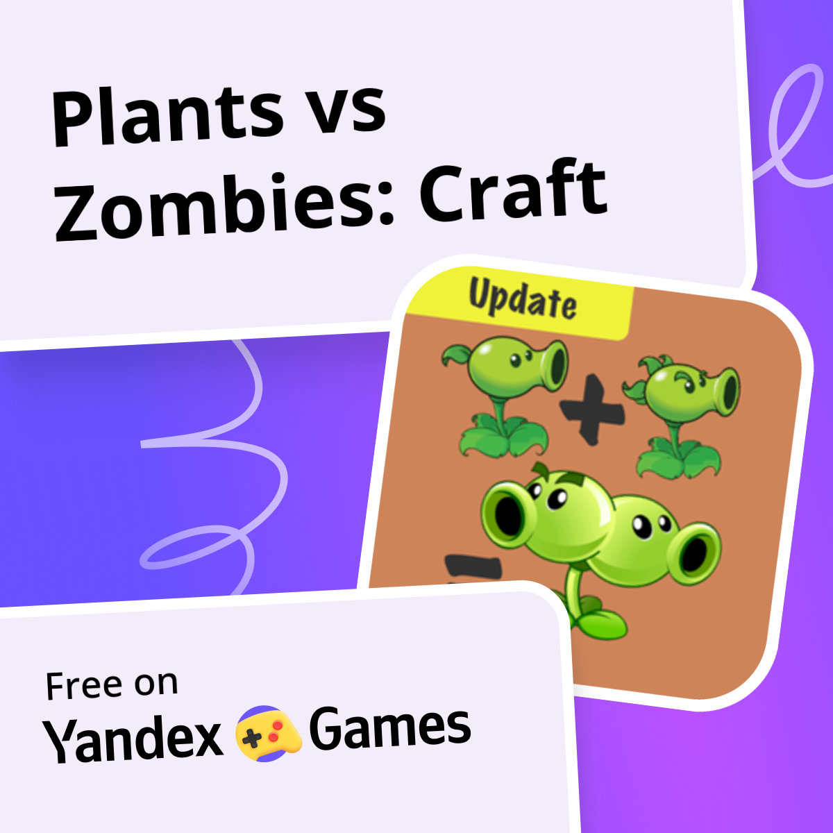 Растения против зомби: крафт (על ידי Lima Kilo Team)- לשחק באינטרנט בחינם על Yandex Games