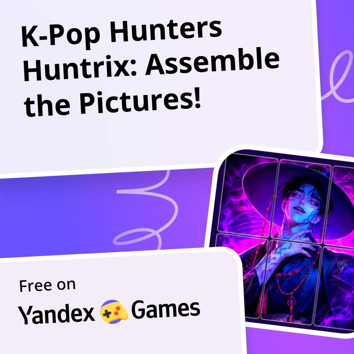 K-Pop Hunters Huntrix: Assemble the Pictures! - play online for free on ...