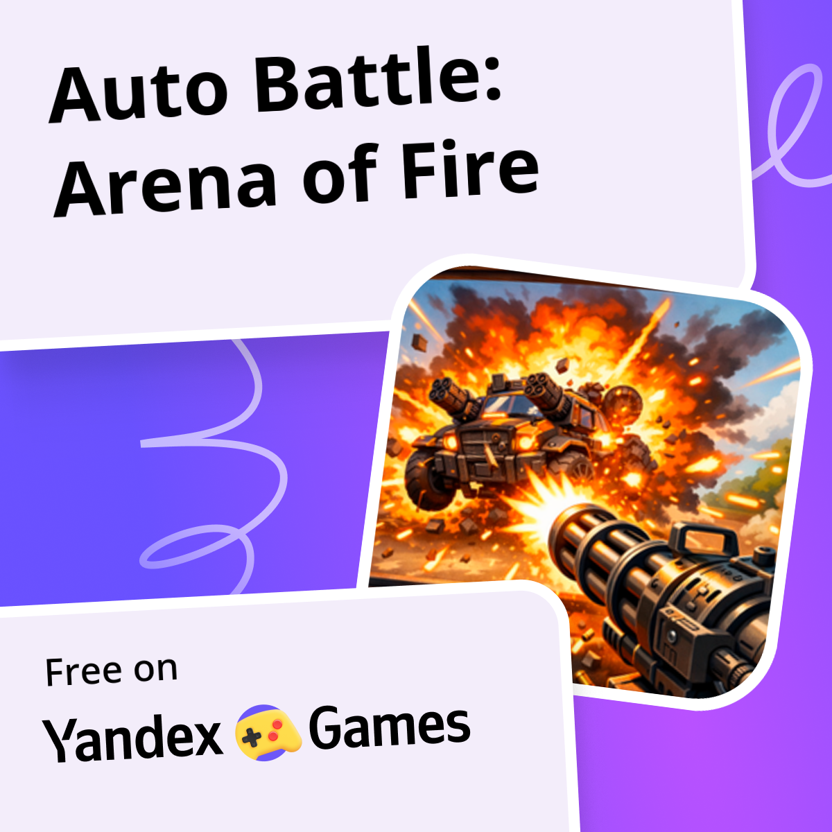 Auto Battle: Arena of Fire - play online for free on Yandex Games