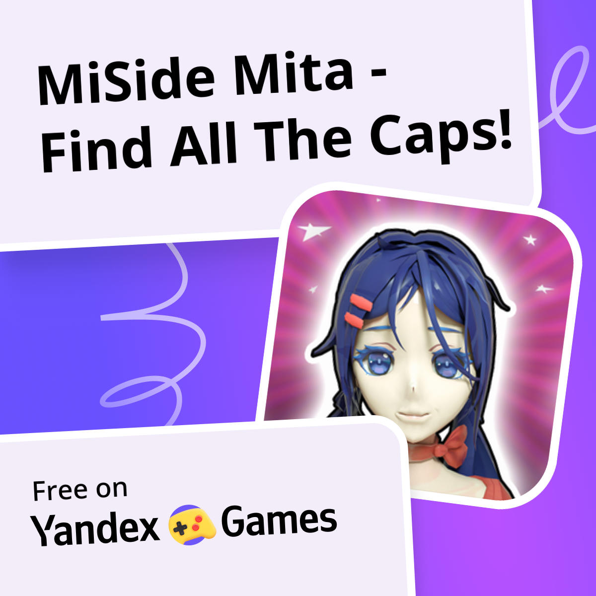 MiSide Mita - Find All The Caps! (by Abysses) - play online for free on Yandex Games