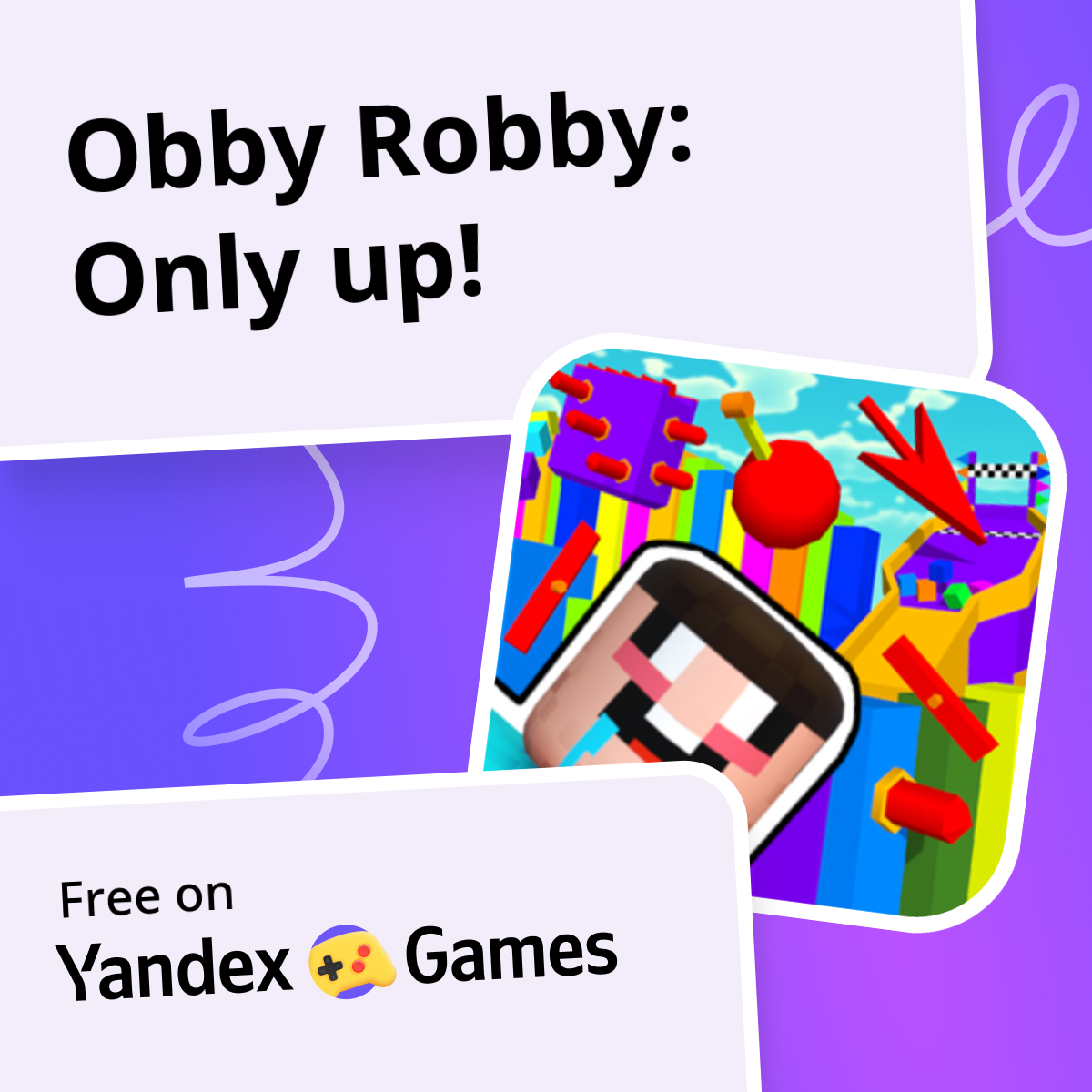 Obby Robby: Only up! (by Indigo Goods) - play online for free on Yandex ...