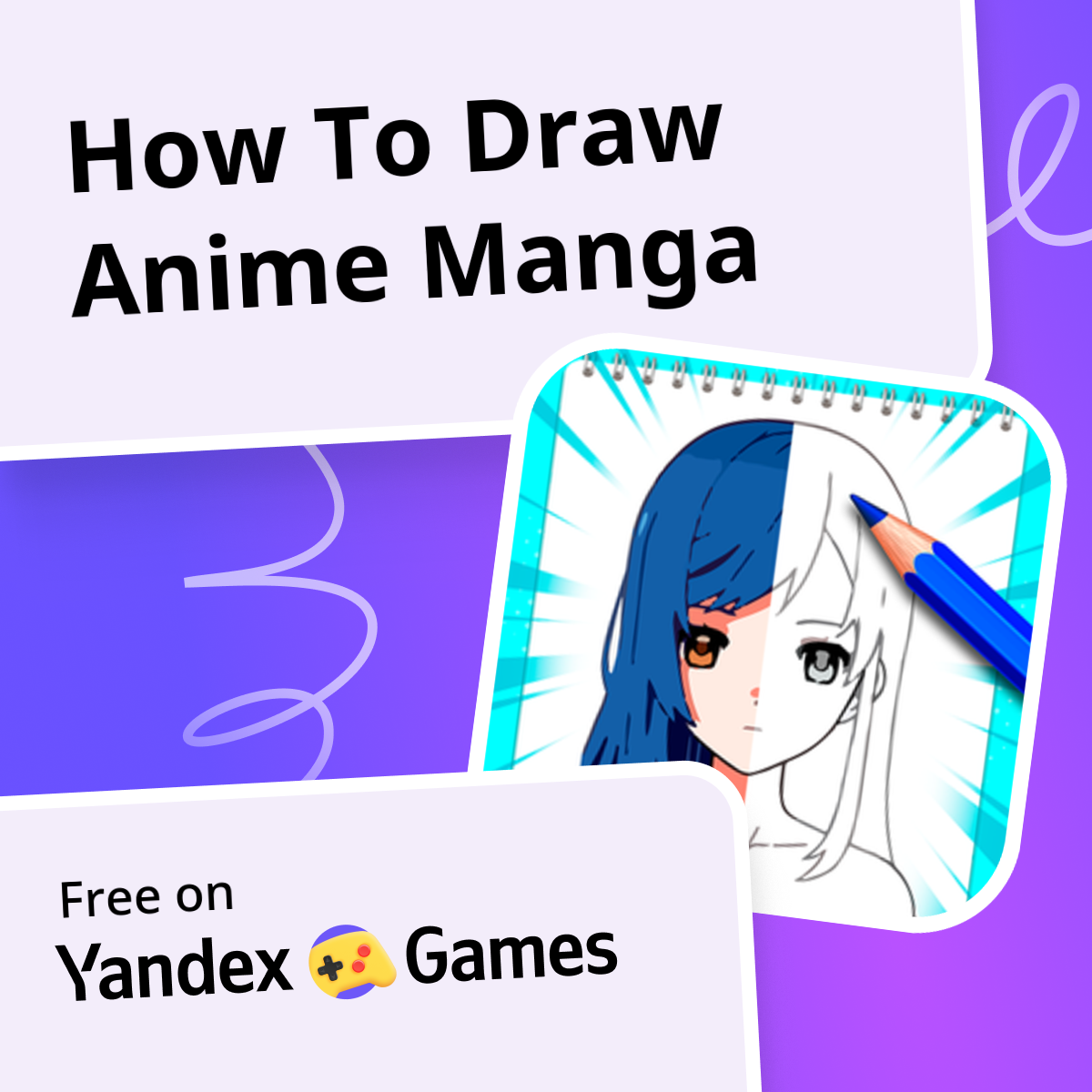 How To Draw Anime Manga - play online for free on Yandex Games