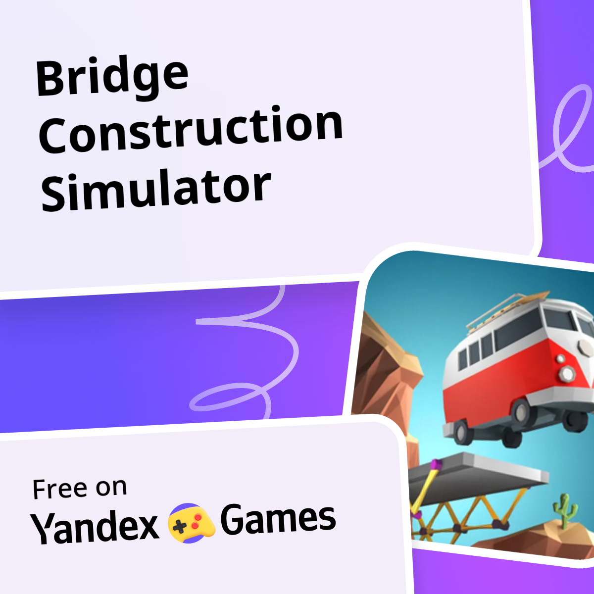 Bridge Construction Simulator (by NickCO GAMES) - play online for free on Yandex Games