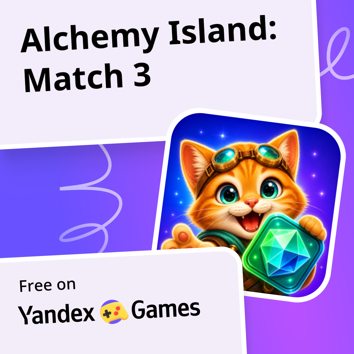 Alchemy Island: Match 3 - play online for free on Yandex Games