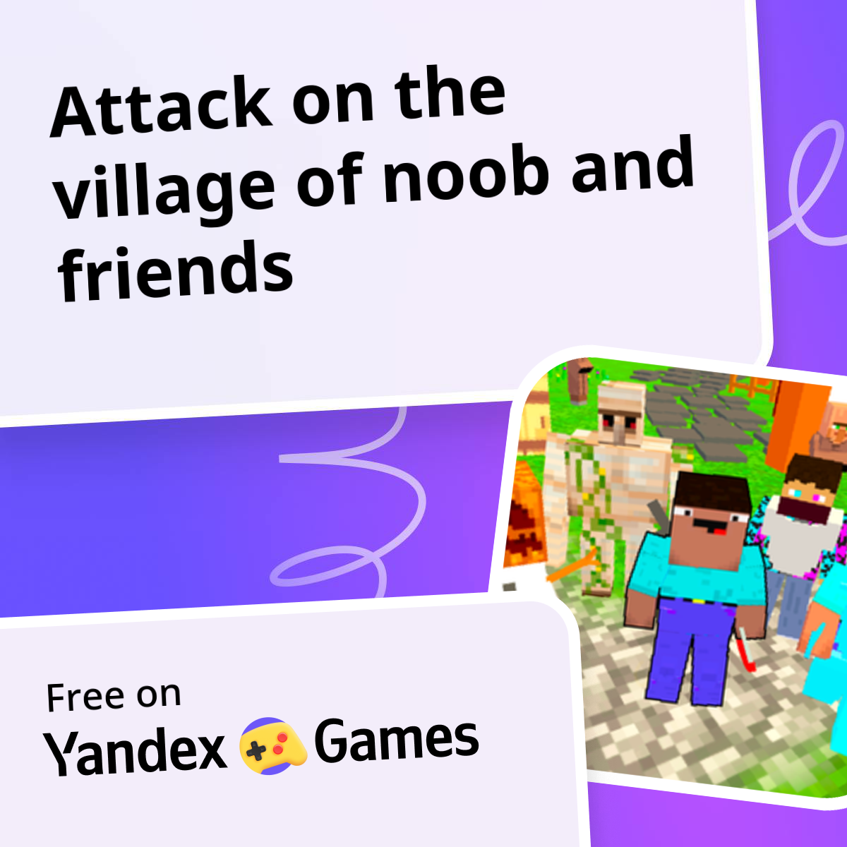 Attack on the village of noob and friends (by Rudol'f Vagner) - play ...