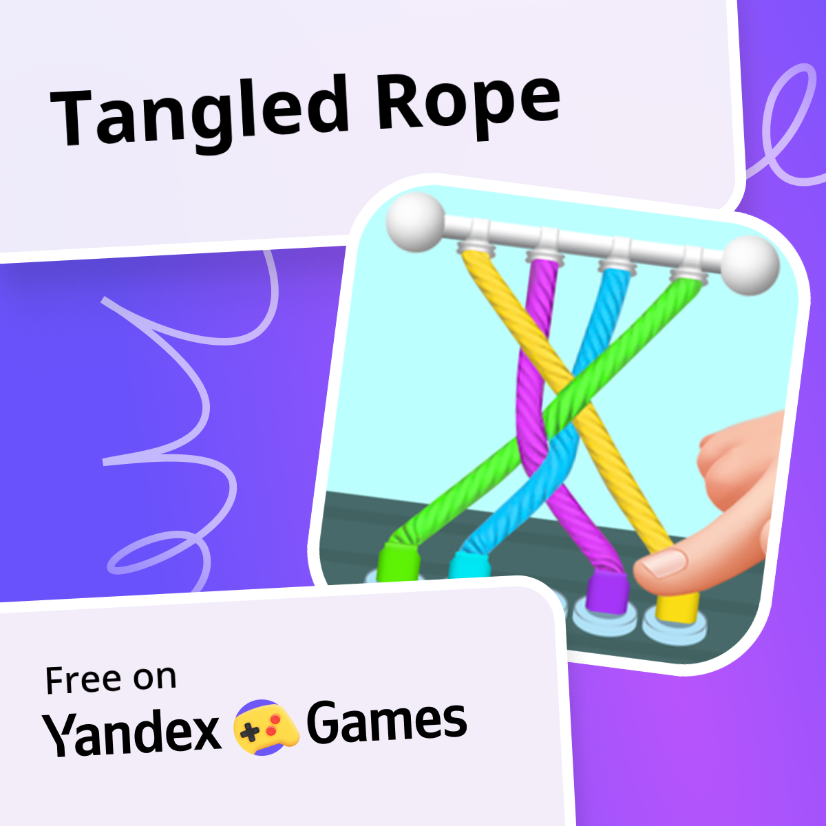 Tangled Rope (توسط NorthLabGames)- بازی آنلاین به صورت رایگان در Yandex ...