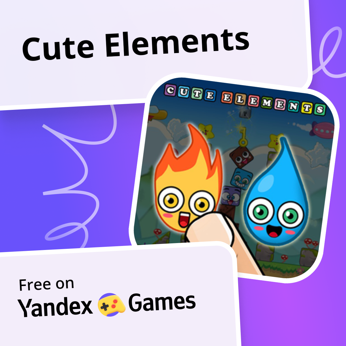 Cute Elements - play online for free on Yandex Games